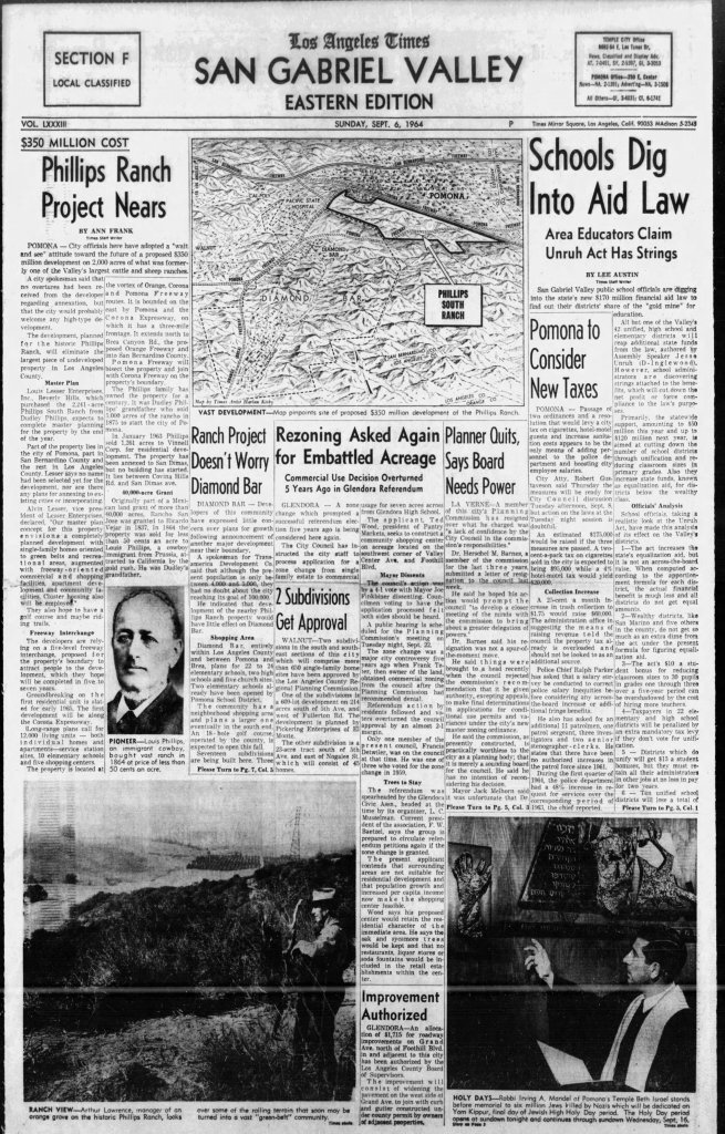 Phillips Ranch Ca. 91766 – Phillips Ranch a master planned Community